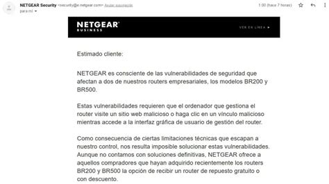 NETGEAR Warns Of A Critical Vulnerability That Will Not Be Fixed In Its Routers ITIGIC