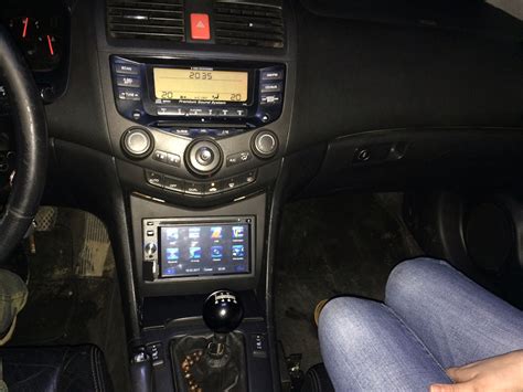 2 din магнитола — Honda Accord (7G), 2,4 л, 2004 года | аксессуары | DRIVE2