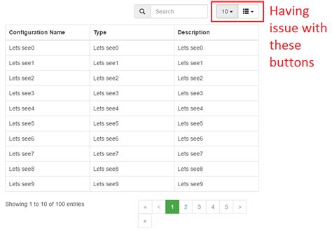 Asp Net Mvc Drop Down Toggle Is Not Working In Pagination Stack