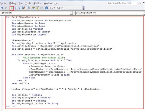 2 Quick Ways To Count The Total Number Of Pages And Words For Multiple Word Documents