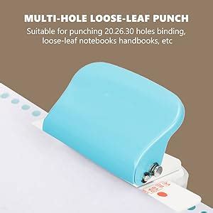 Amazon Com GOWENIC Mini Binding Machine Holes Cinch Book Binding Machine Punching Sheets