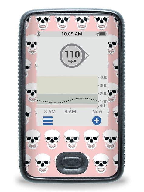 Sticker For Dexcom G6 Reader Skulls Mydili Diabetes Accessories Etsy