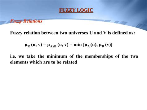Lecture 32 Fuzzy Systems PPT