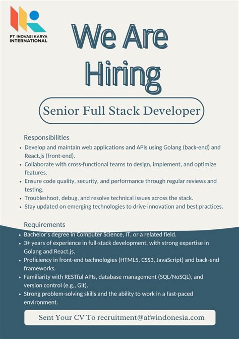 Permata Aryana On Linkedin Golang Reactjs Fullstackdeveloper Fullstack