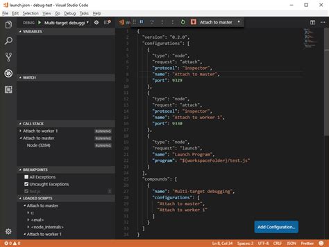 Visual Studio Code Javascript Call Stack Snokeeper