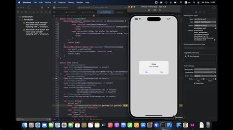 Uialertcontroller With Alertbuilder Part 2 Ios Development Swift Programming Youtube