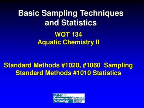 Ppt Basic Sampling Techniques And Statistics Powerpoint Presentation
