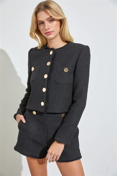 Kourtney Winter Short Set Caso Boutique