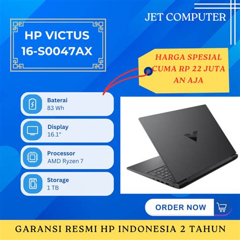 Jual Hp Victus Inch Gaming Laptop S Ax Kota Semarang Jedata Tokopedia