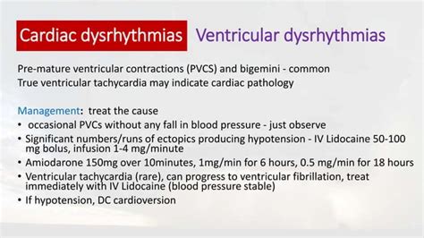 Post Operative Management Of Hemodynamically Unstable Patient Pptx