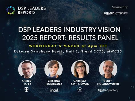 Spotlighton5g Mwc25 Telecom Dspleaders Ai 5g Telecomtv