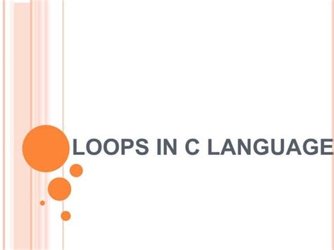Control Flow Statements Ppt