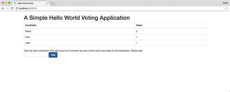 Full Stack Hello World Voting Ethereum Dapp Tutorial — Part 1 By