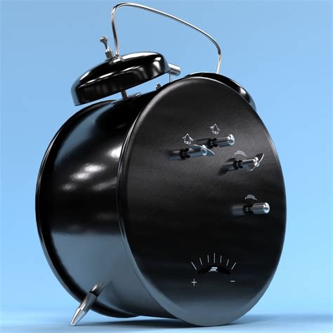 알람 시계 3d 모델 39 Max Free3d