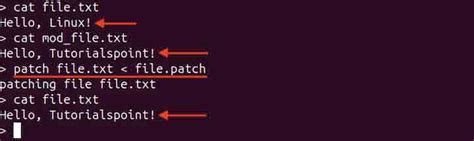 Patch Command In Unix