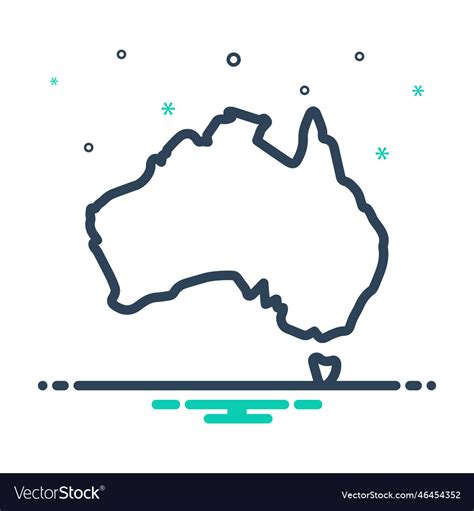Aus Royalty Free Vector Image Vectorstock