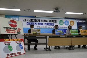 의무없는 휴게실 의무화 법···여전히 ‘눈치보며 짬내는 노동자들