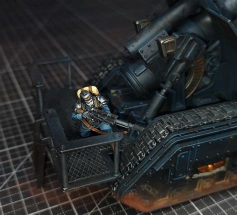 Dkok Sniper Posing On A Basilisk R Warhammer40k