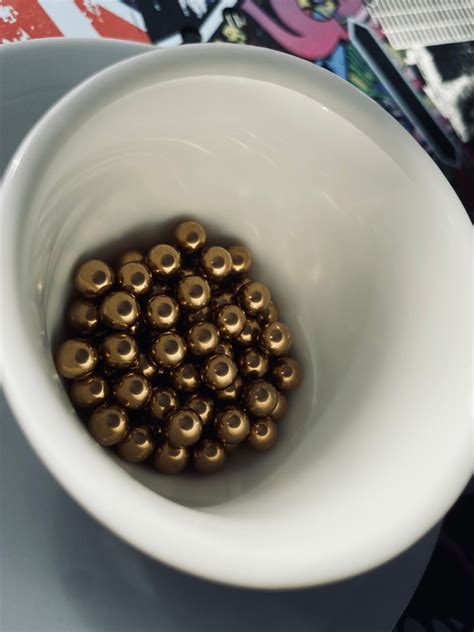 Raw Solid Brass Balls Transition Ready 6mm Diameter Pure Brass 10x