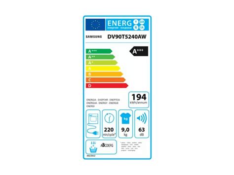 Samsung DV90T5240AW/S6 Hőszivattyús szárítógép