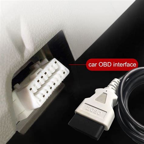 15PIN Car OBD Connector Plug Car Diagnostic Plug Cable Black Alexnld Com