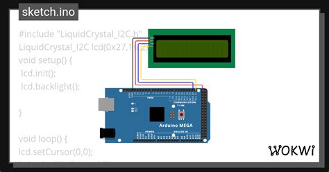 Huang Lcd2 Wokwi Esp32 Stm32 Arduino Simulator