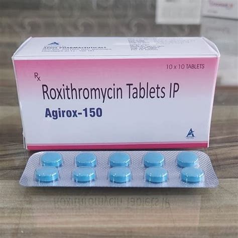 Roxithromycin Tablets I P 150 Mg At ₹ 1350box Roxithromycin In