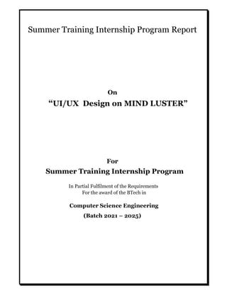 UI DESIGN Pdf Desktop Publishing Computer Software And Applications