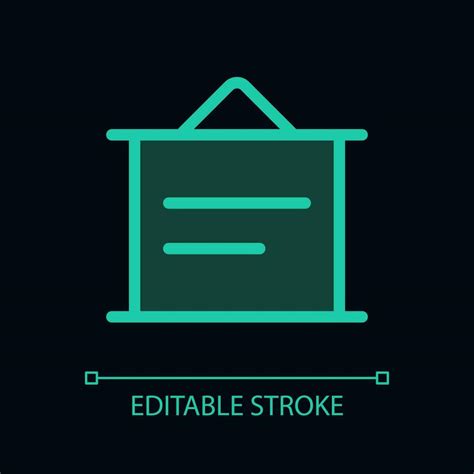 Projection Screen Pixel Perfect Glassmorphism Ui Icon For Dark Theme