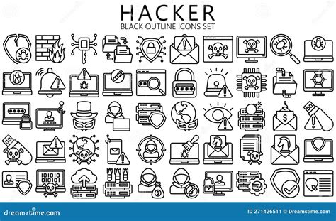 Hacker In Black Hoodie Holding Laptop With Virtual Display Server Data Chart Bar Binary Code