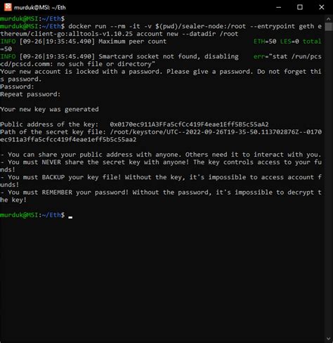Private Ethereum Network On Docker By Mert Ozdag Medium