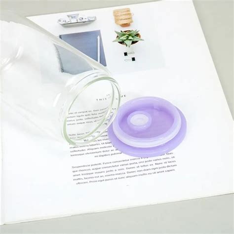 Badu Bg Капак за чаша от 16 унции Преносими бонбонени пластмасови стъклени капаци за чаши Чаша