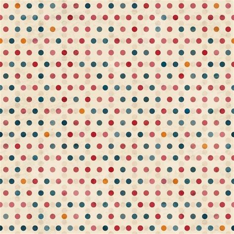 Premium Vector Point Seamless Pattern With Grunge Effect