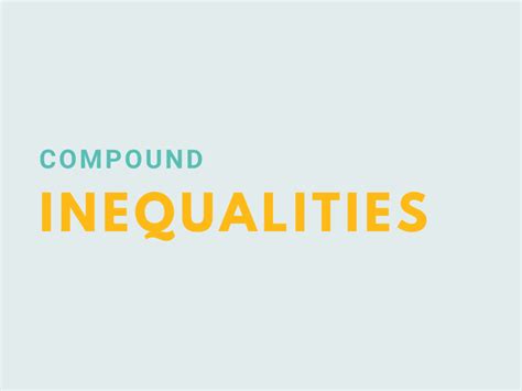 7 Compound Inequalities Worksheet For Making Math Simple And Fun The Teach Simple Blog
