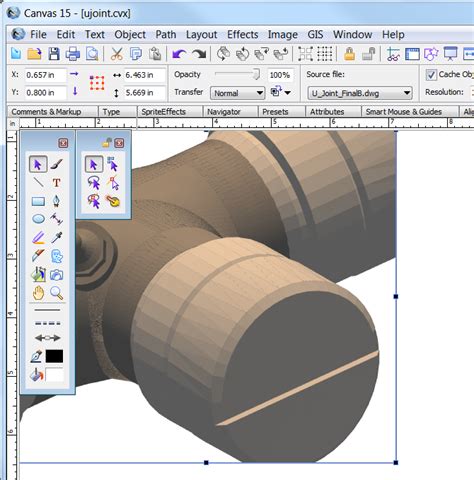 View The Object In Your Canvas Document