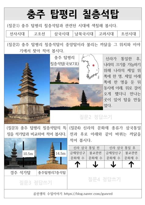 충주현장체험학습지 만들기 첫번째 네이버 블로그