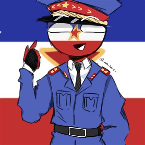Yugoslavia Countryhumans Draw Ibispaint