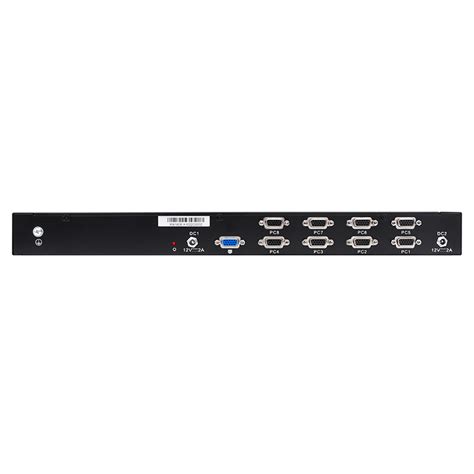Short Depth 8 Port 15 6 Fhd Lcd Kvm Switch Kinan High Quality Kvm Switch Kvm Console Kvm