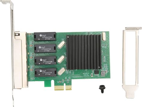 Pcie Nic Network Card 4port Rj45 Pci Express Ethernet Lan Adapter For Computer