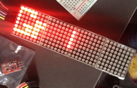 8x32 Led Matrix Wrong Oriantation Fixed Displays Arduino Forum