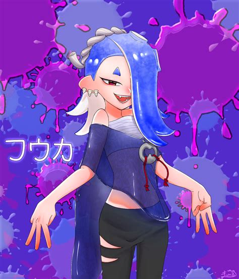 フウカ🐙〈ｽﾌﾟﾗﾄｩｰﾝ3🦑〉 Ibispaint