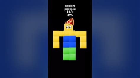 Noobini Pizzanini Roblox Robaunbrainrot Parati Youtube