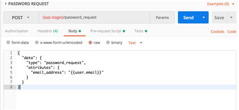 Postman Doesnt Accept Using Variables In The Request Body Due To Pre Request Authorization