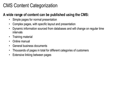 Content Management System Ppt