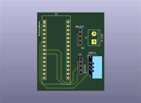 Arduino Digital Clock Tm1637 Share Project Pcbway