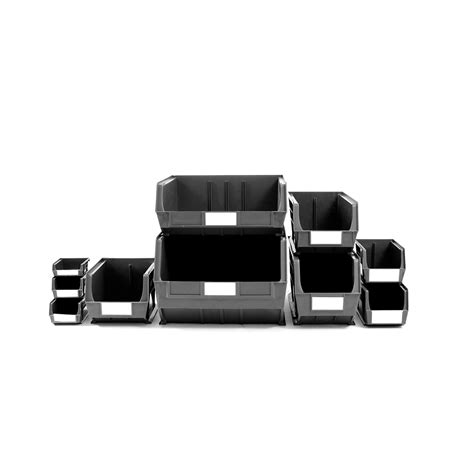 Black Recycled Linbins Storage Bitz