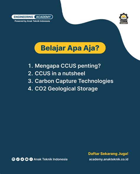 Carbon Capture Utilization And Storage Ccus Sebagai Solusi Pengurangan Emisi