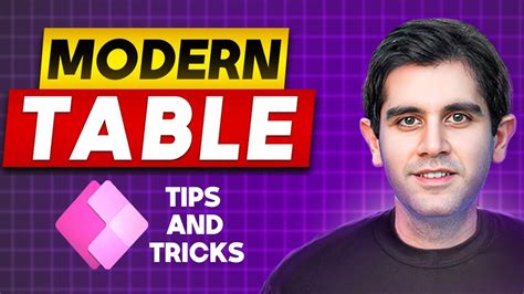 Working With Modern Table Control In Power Apps Tips And Tricks