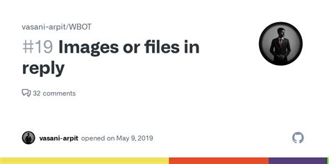 Images Or Files In Reply Issue Vasani Arpit WBOT GitHub