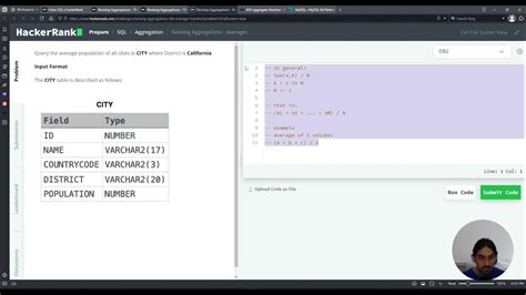 Revising Aggregations Averages Sql Aggregation Hackerrank